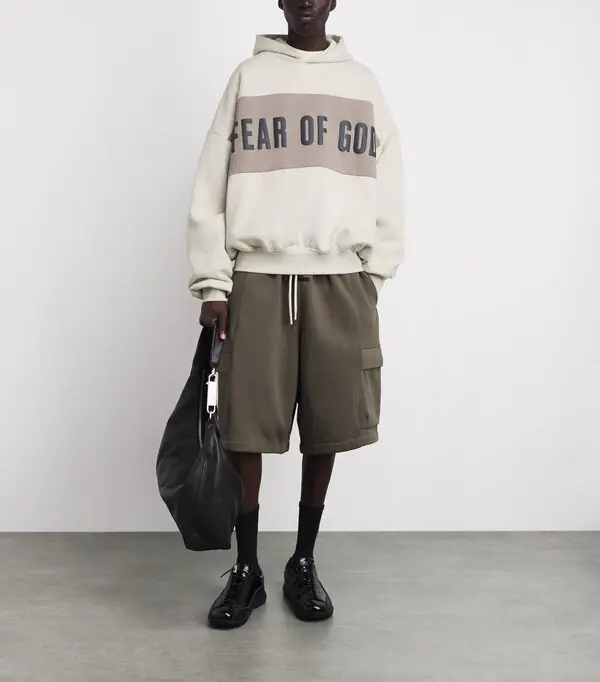 Fear Of God Cropped Relaxed Hoodie