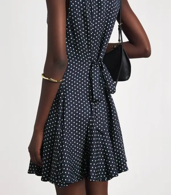 DÔEN Silk-blend Aubrey Mini Dress