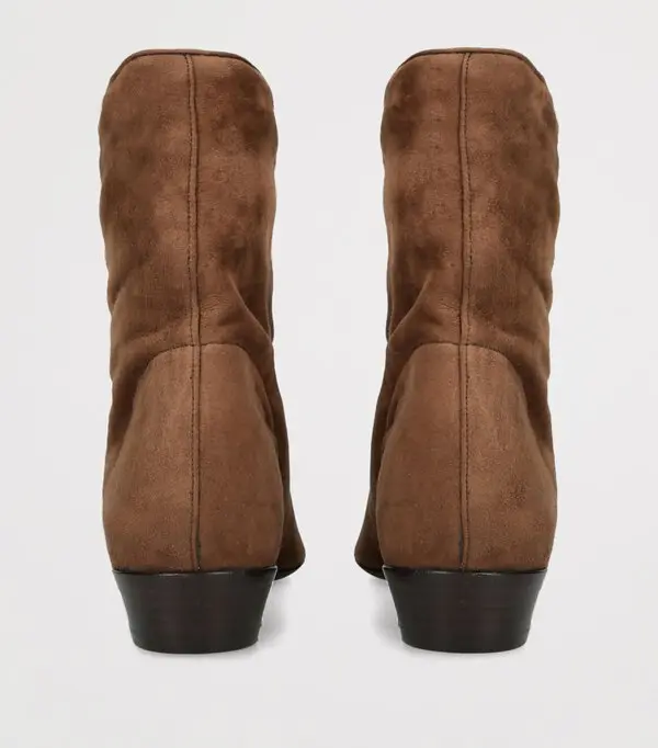 HERBERT LEVINE Suede Easy Does It Ankle Boots