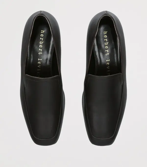 HERBERT LEVINE Leather The Real Deal Loafers 25