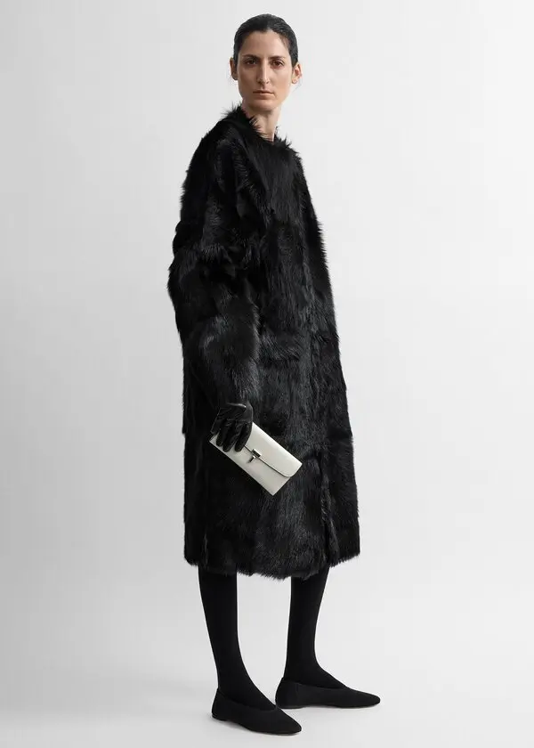 TOTEME T-lock Palmellato-patent Wallet