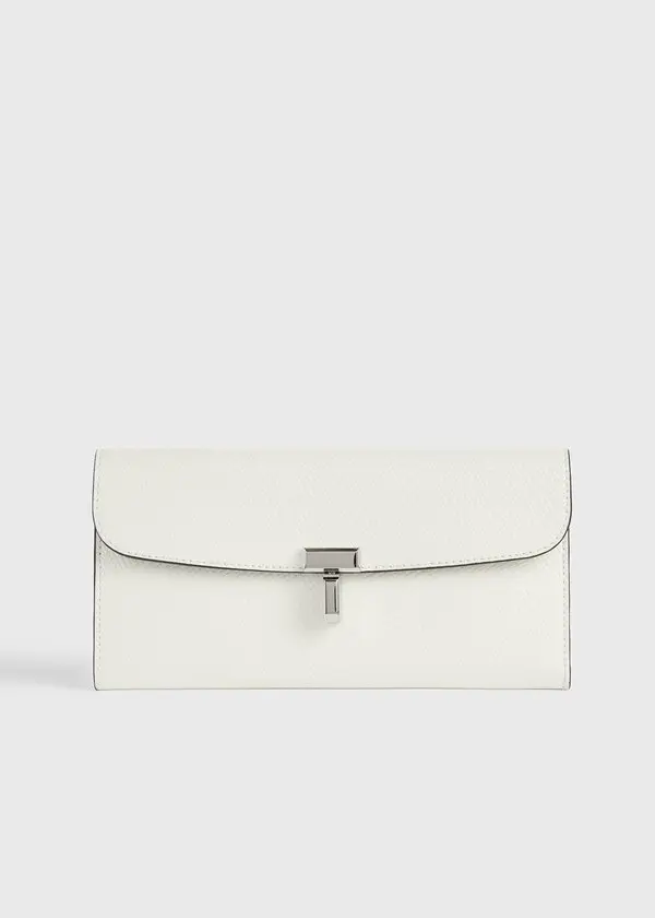 TOTEME T-lock Palmellato-patent Wallet