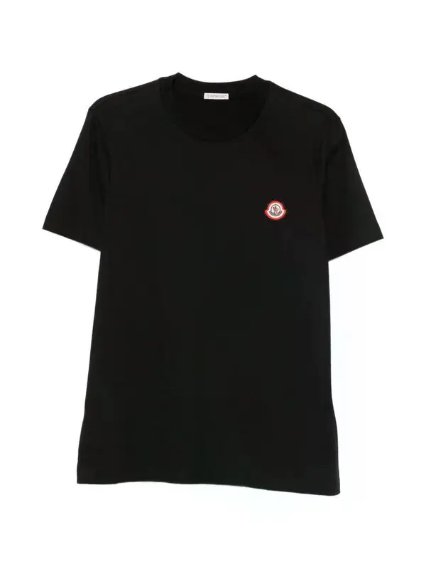 Moncler Logo-patch Crew-neck T-shirt