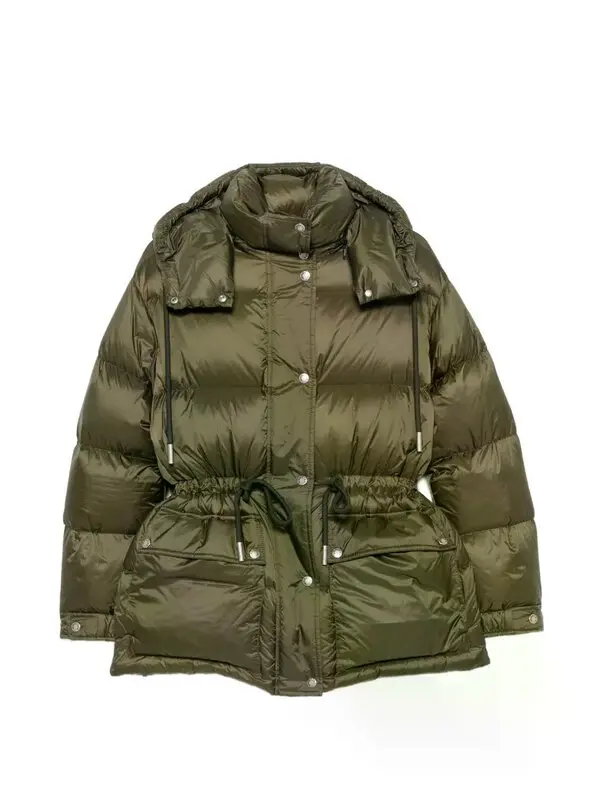 Moncler Sesie Drawstring-waist Jacket - Green