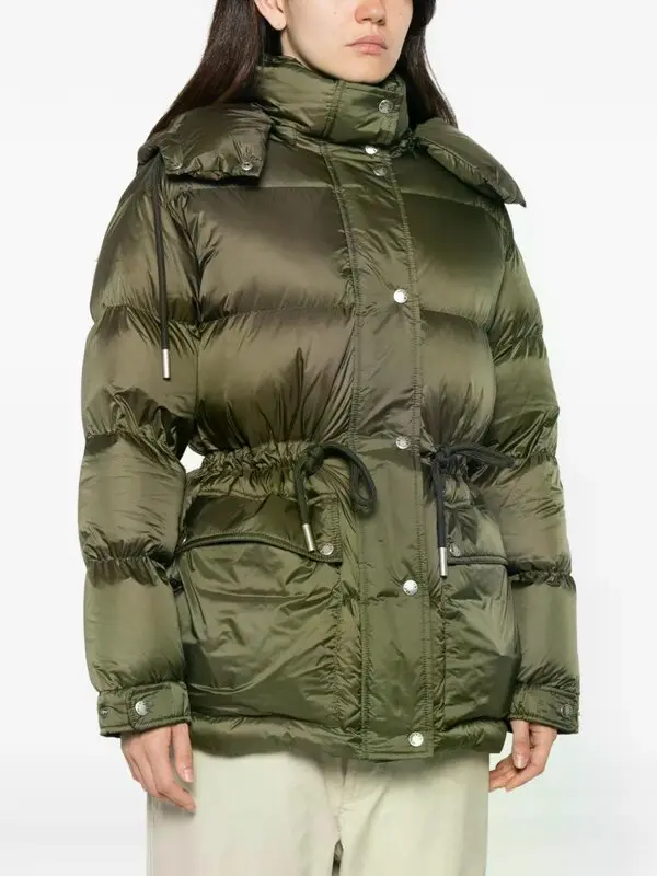 Moncler Sesie Drawstring-waist Jacket - Green