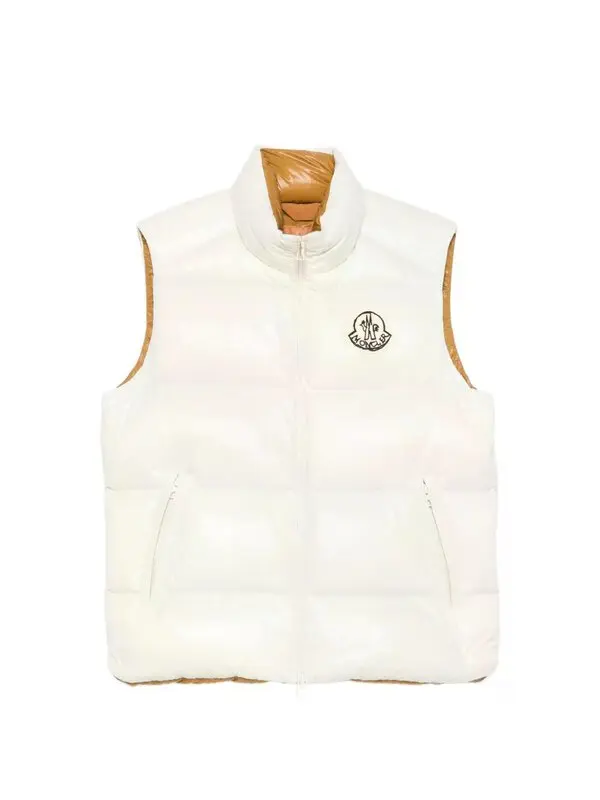 Moncler Belice Quilted Gilet - White