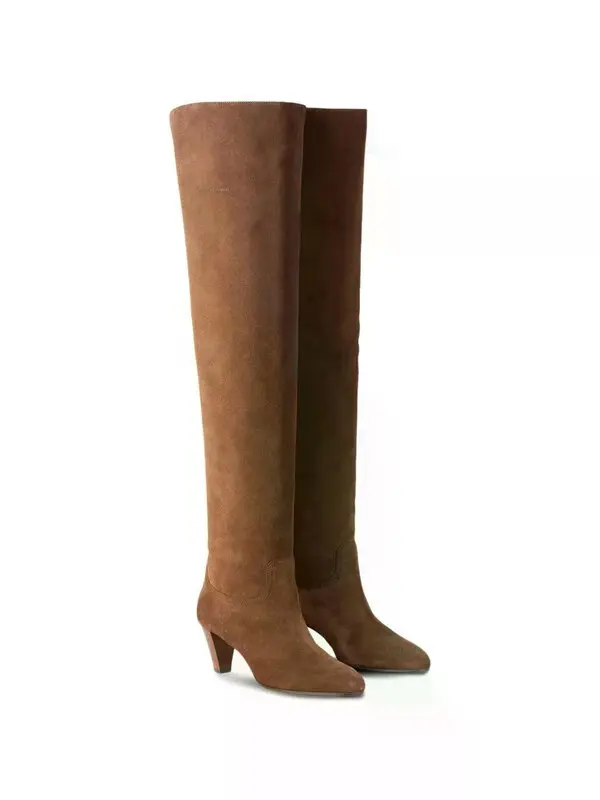 Ralph Lauren Harlee Calf-suede Boots