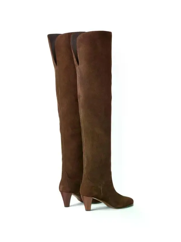 Ralph Lauren Harlee Calf-suede Boots
