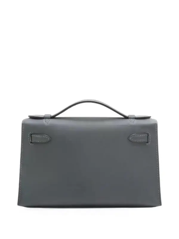 Hermès 2025 Swift Leather Kelly Pochette 22 Handbag