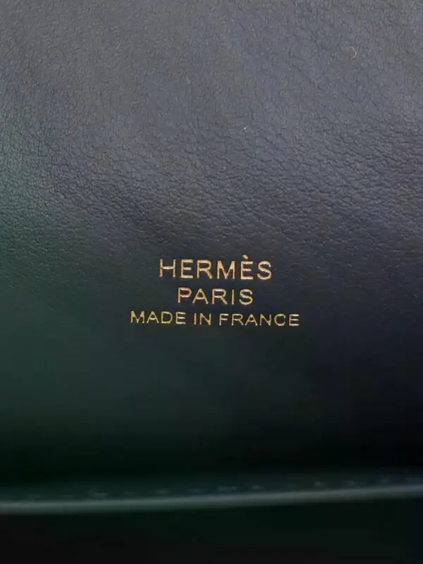 Hermès 2025 Swift Leather Kelly Pochette 22 Handbag