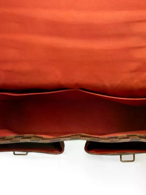 LOUIS VUITTON 2003 Damier Ebene Broadway Satchel