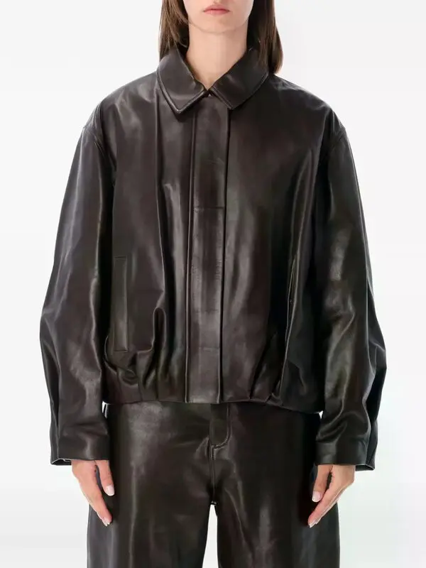 ARMA Melis Elasticated Leather Jacket