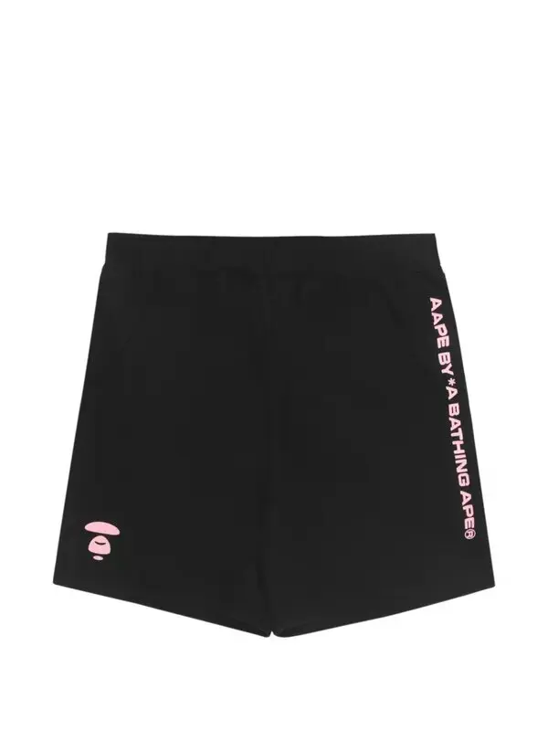 AAPE BY *A BATHING APE Moonface Logo Shorts