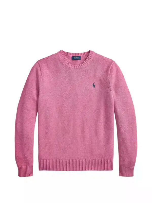 Polo Ralph Lauren Pony Embroidered Sweater - Pink