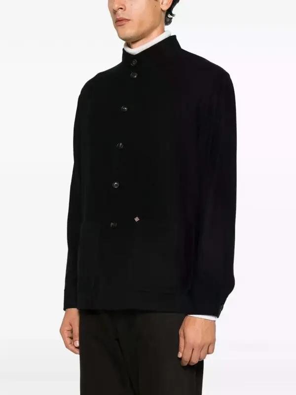 Tagliatore Mandarin-collar Button-fastening Blazer