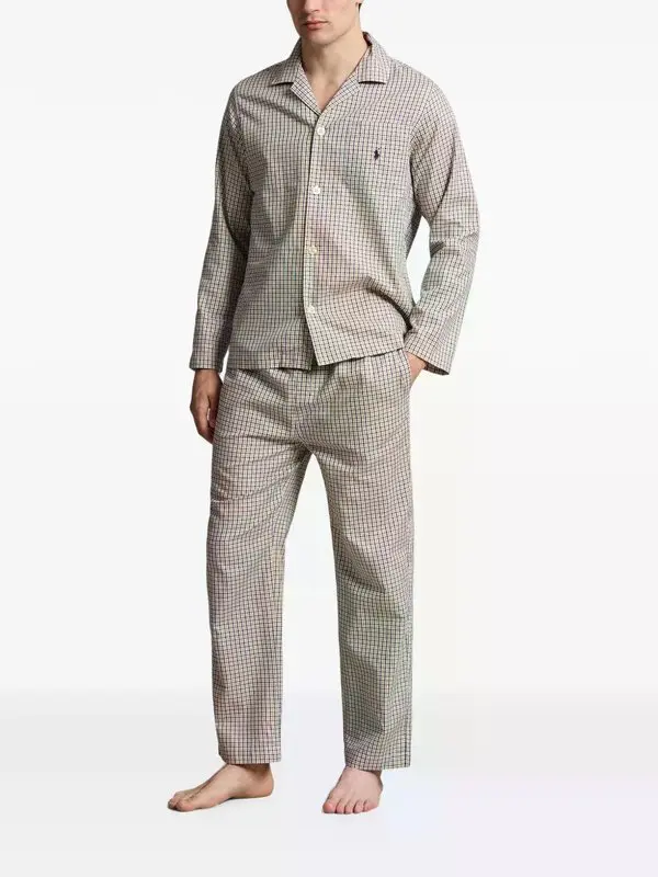 Polo Ralph Lauren Monogram-print Cotton Pajamas
