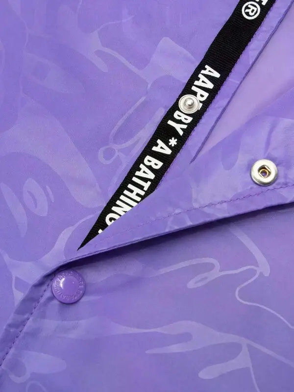 AAPE BY *A BATHING APE Moonface Embroidered Jacket