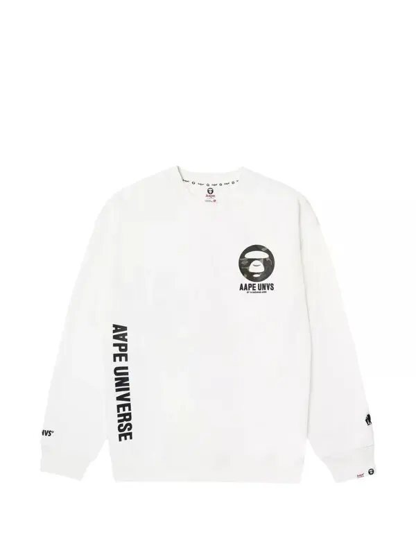 AAPE BY *A BATHING APE Moonface Graphic Sweatshirt