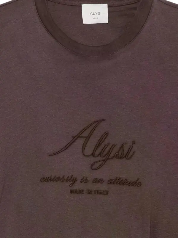 ALYSI Logo-embroidered Sweatshirt