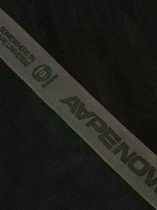 AAPE BY *A BATHING APE Moonface Patch Track Sweatshirt