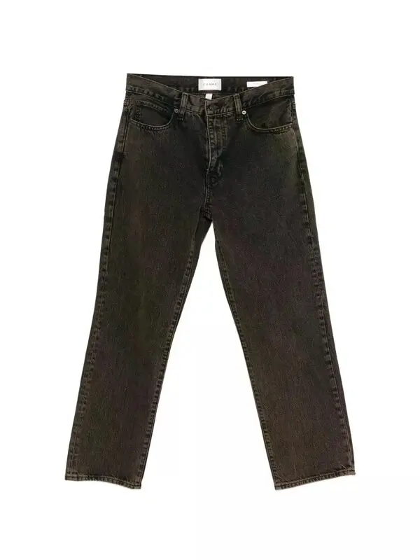 FRAME The Hang Straight-leg Jeans - Grey