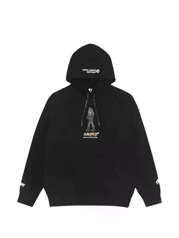 AAPE BY *A BATHING APE Graphic-print Hoodie