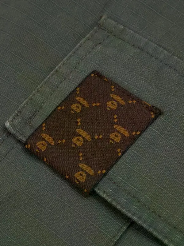 AAPE BY *A BATHING APE Moonface Patch Cargo Shorts