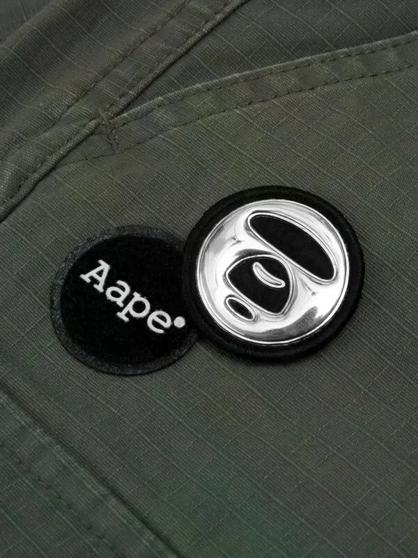 AAPE BY *A BATHING APE Moonface Patch Cargo Shorts