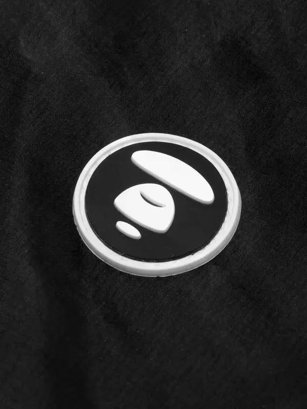AAPE BY *A BATHING APE Moonface Logo-patch Windbreaker Jacket