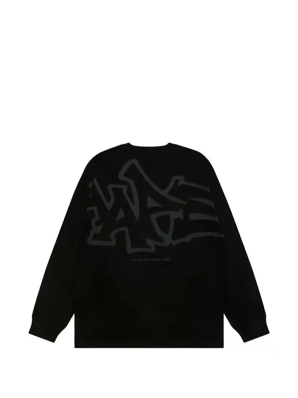 AAPE BY *A BATHING APE Moonface Universe Long-sleeve T-shirt