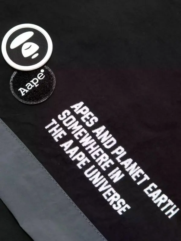 AAPE BY *A BATHING APE Moonface Panelled Track Pants