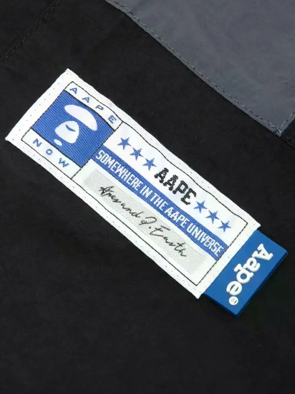 AAPE BY *A BATHING APE Moonface Panelled Track Pants