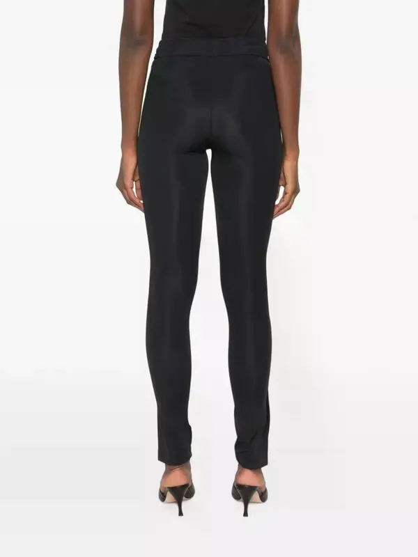 PARLOR Side-slit Slim-fit Trousers