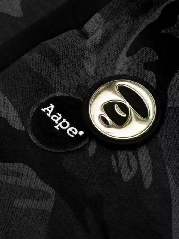 AAPE BY *A BATHING APE Moonface Camouflage-print Shorts