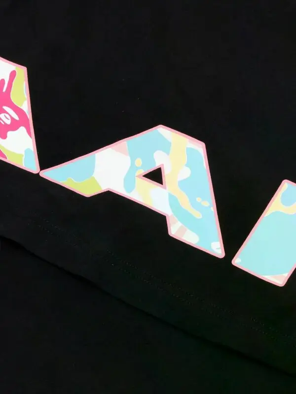 AAPE BY *A BATHING APE Moonface Printed T-shirt