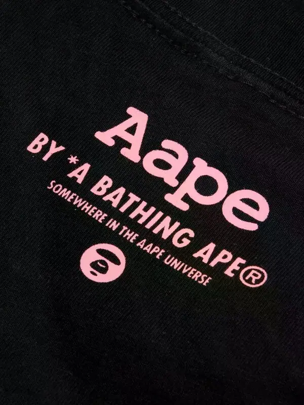 AAPE BY *A BATHING APE Moonface Printed T-shirt