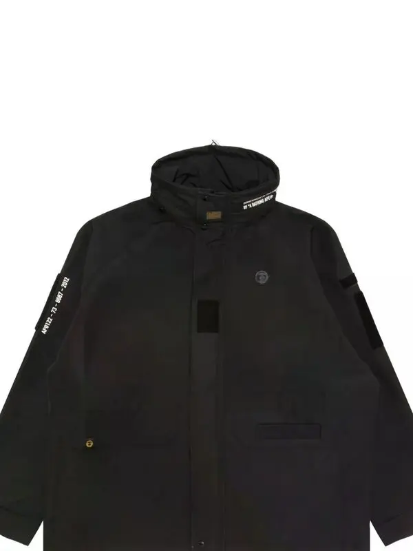 AAPE BY *A BATHING APE Moonface Hooded Jacket - Black