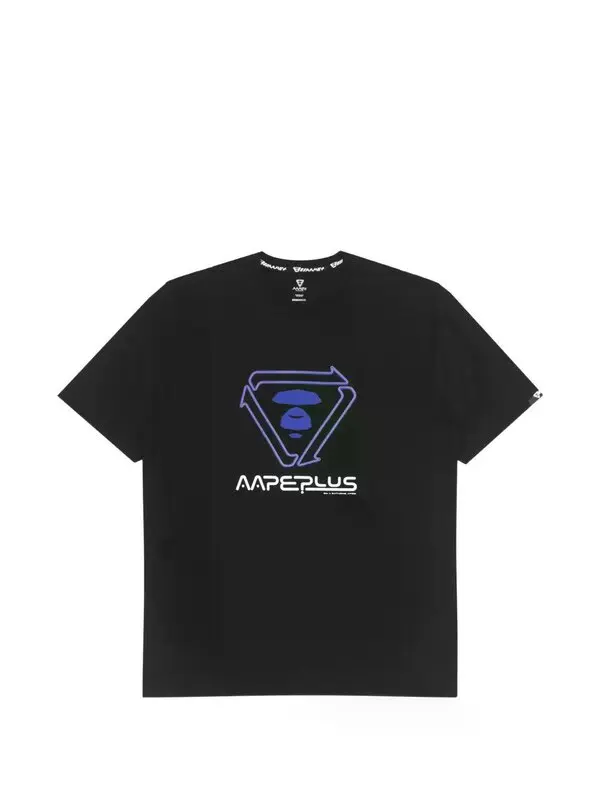 AAPE BY *A BATHING APE Moonface Printed T-shirt