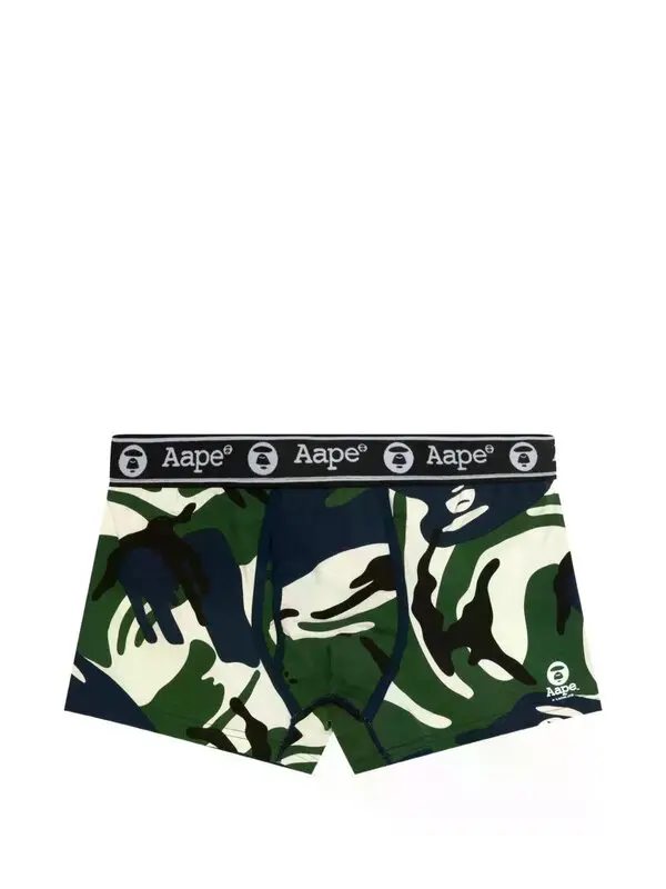 AAPE BY *A BATHING APE Moonface Camo-print Boxer Briefs