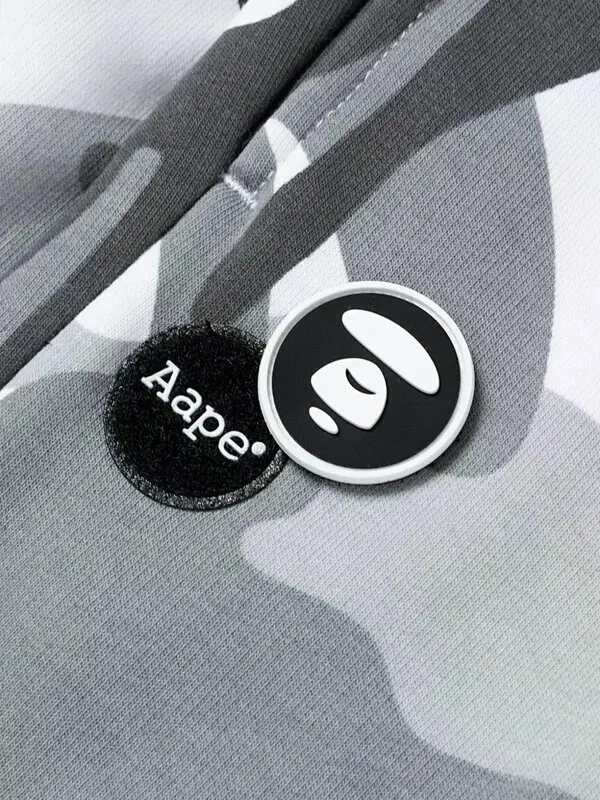 AAPE BY *A BATHING APE Moonface Camo-print Shorts
