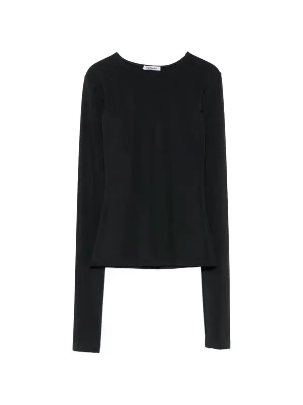 PARLOR Open-back Long-sleeve Top