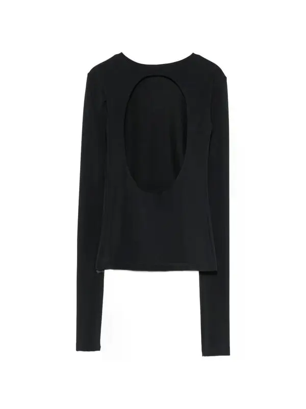 PARLOR Open-back Long-sleeve Top