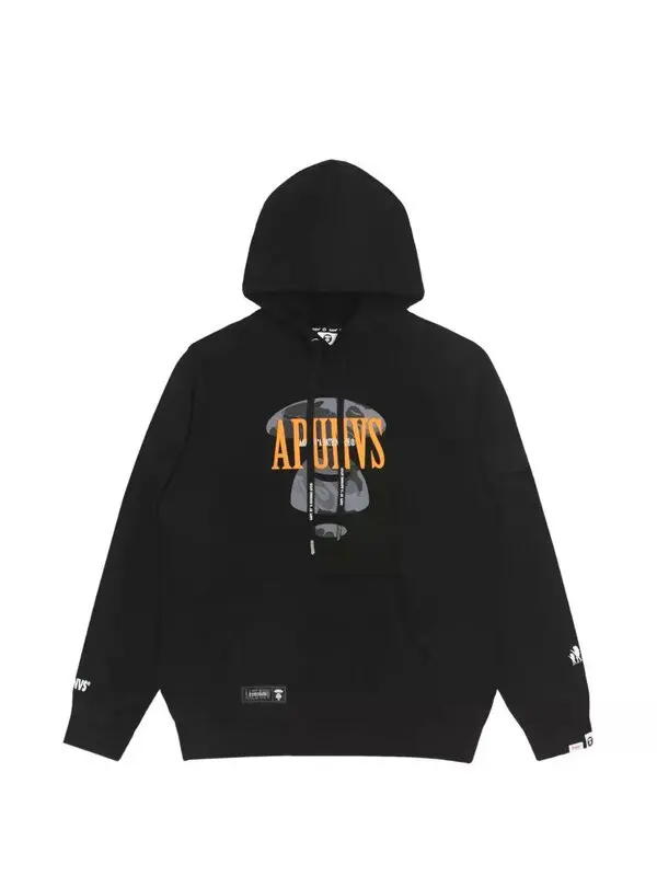 AAPE BY *A BATHING APE Moonface-detail Hoodie