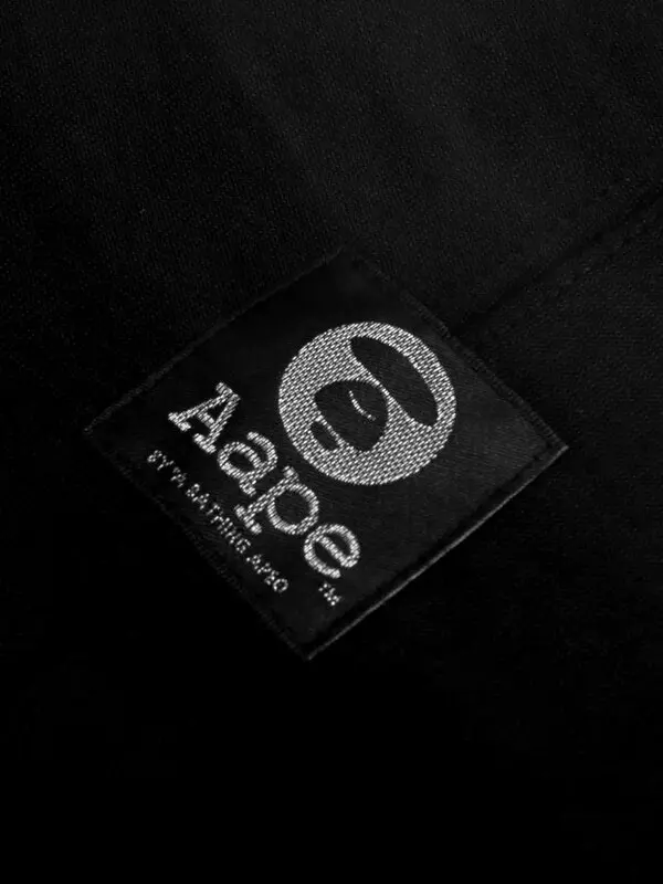 AAPE BY *A BATHING APE Moonface-detail Hoodie