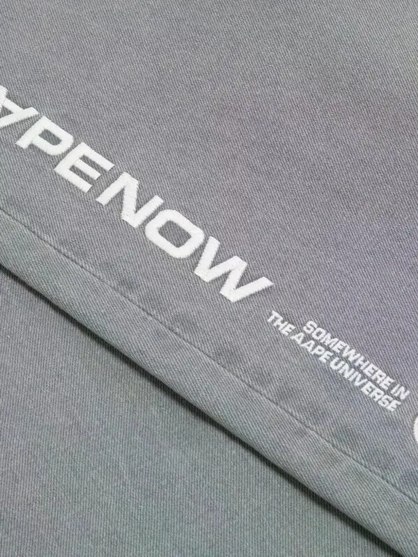 AAPE BY *A BATHING APE Moonface Embroidered Jeans