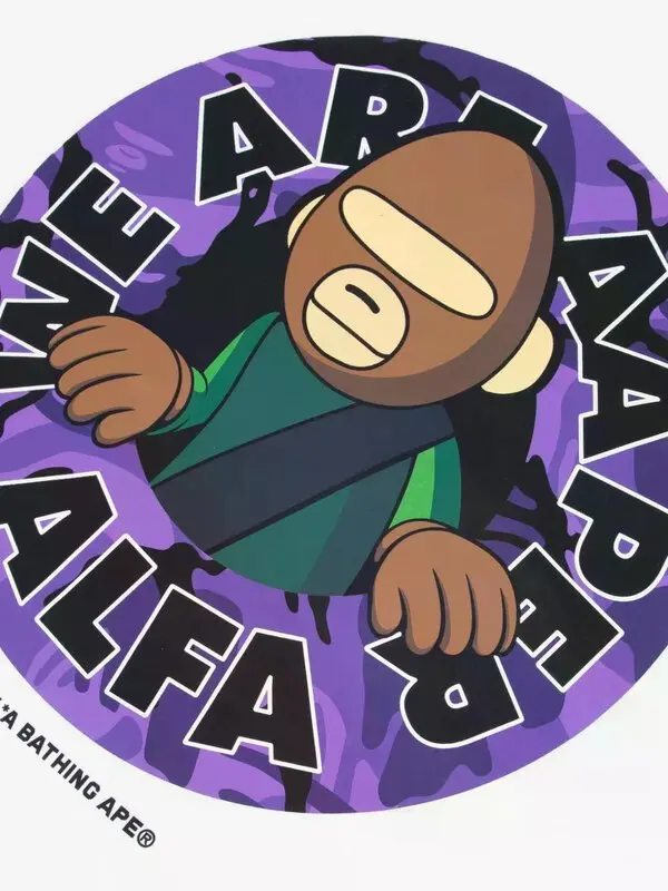AAPE BY *A BATHING APE Aaper Alfa Graphic-print T-shirt