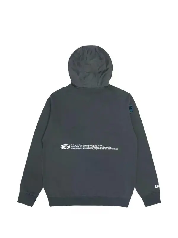 AAPE BY *A BATHING APE Moonface Panelled Hoodie