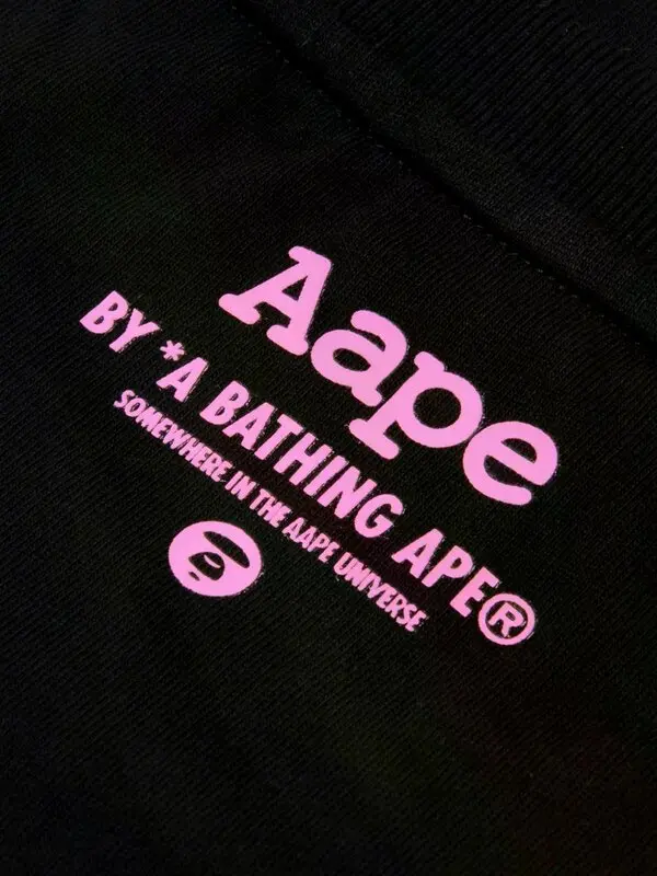 AAPE BY *A BATHING APE Moonface Graphic-print T-shirt