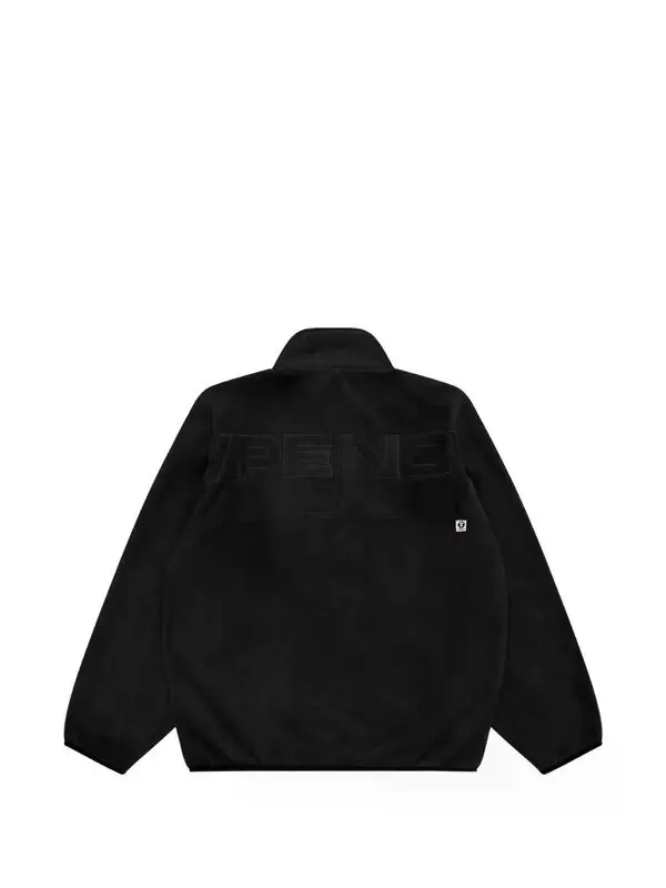 AAPE BY *A BATHING APE Moonface Logo-patch Sweater - Black