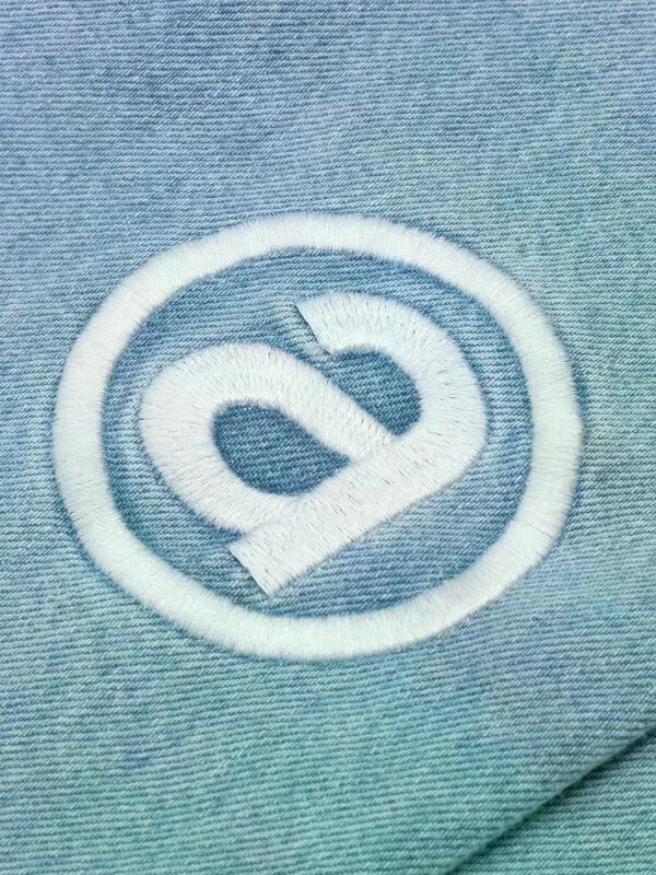 AAPE BY *A BATHING APE Moonface Embroidered Denim Shirt